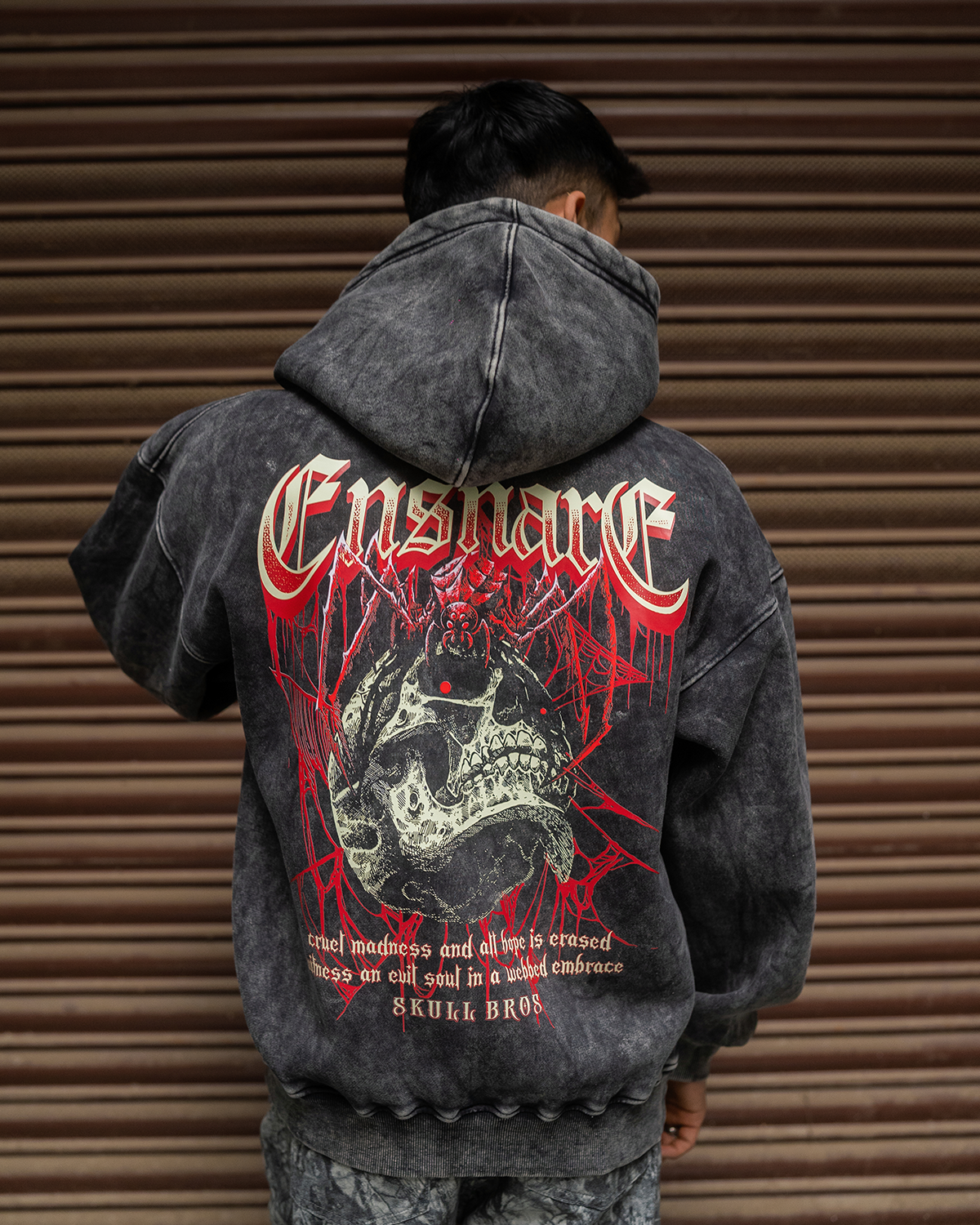 Ensnare X Steel Burn Hoodie – croscrowofficial